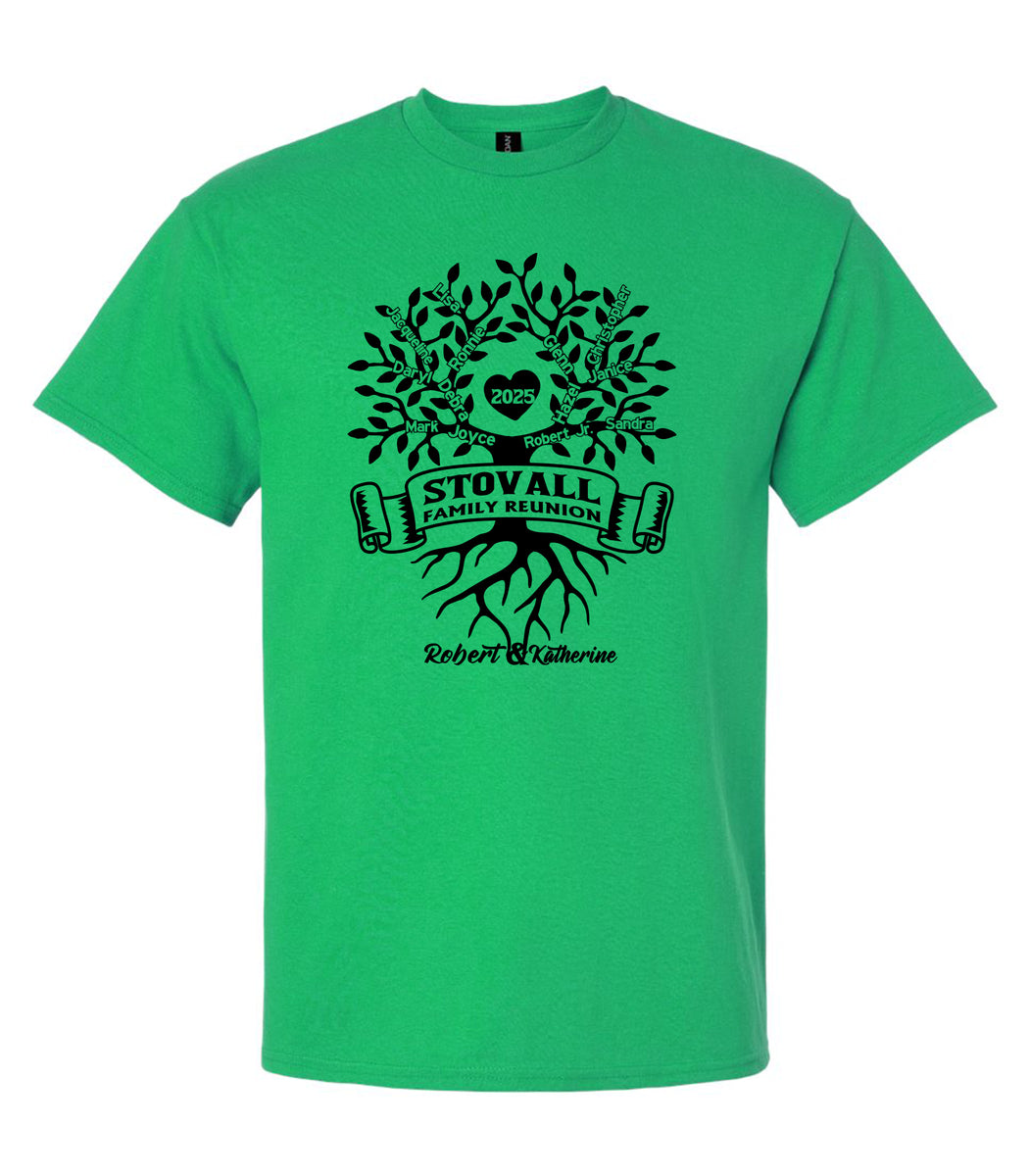 Stovall Family Reunion T-shirt – Reinforcements Design
