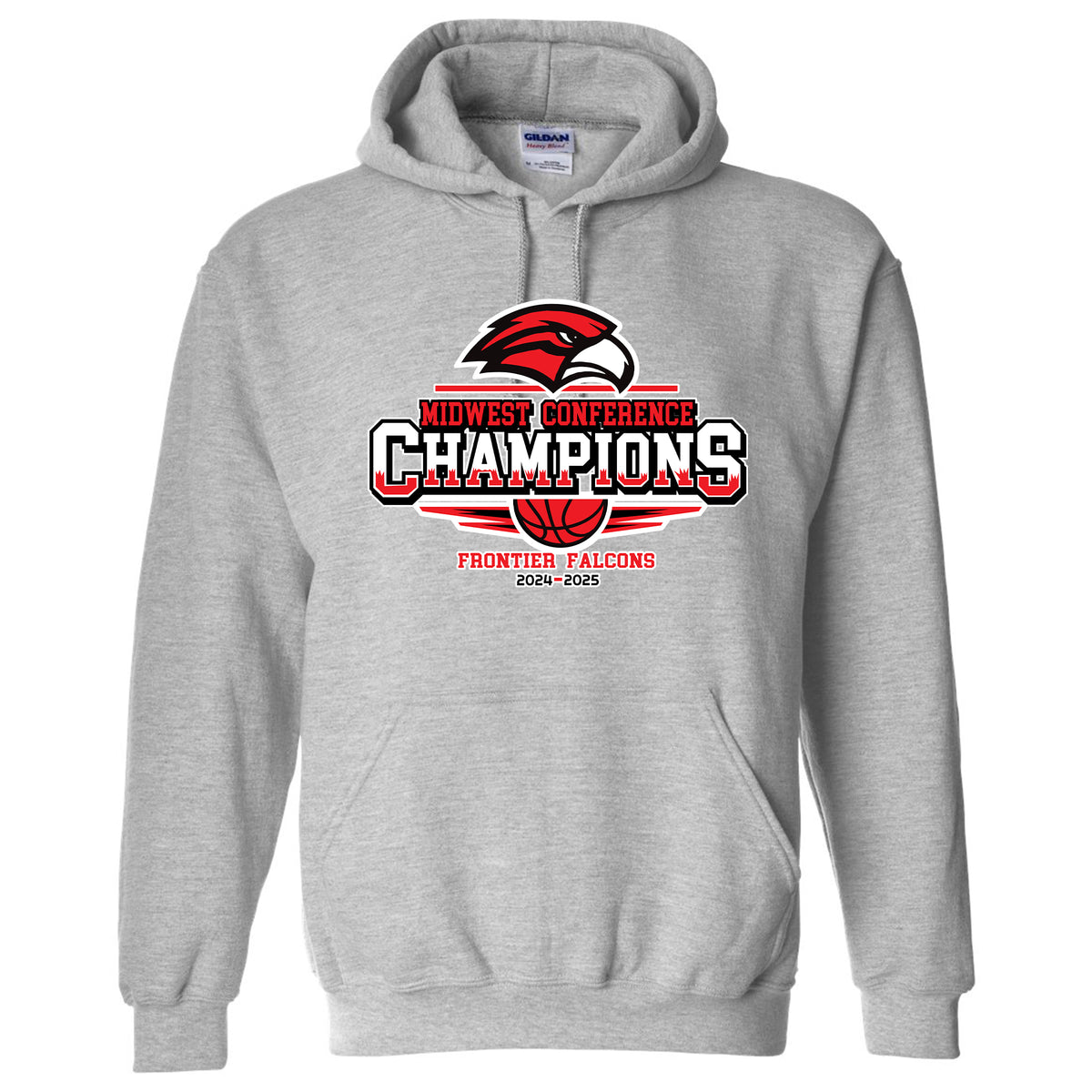 Frontier Basketball Conference Champs Hooded Sweatshirt ...